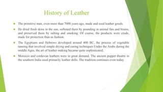 Leather Exports | PPTX