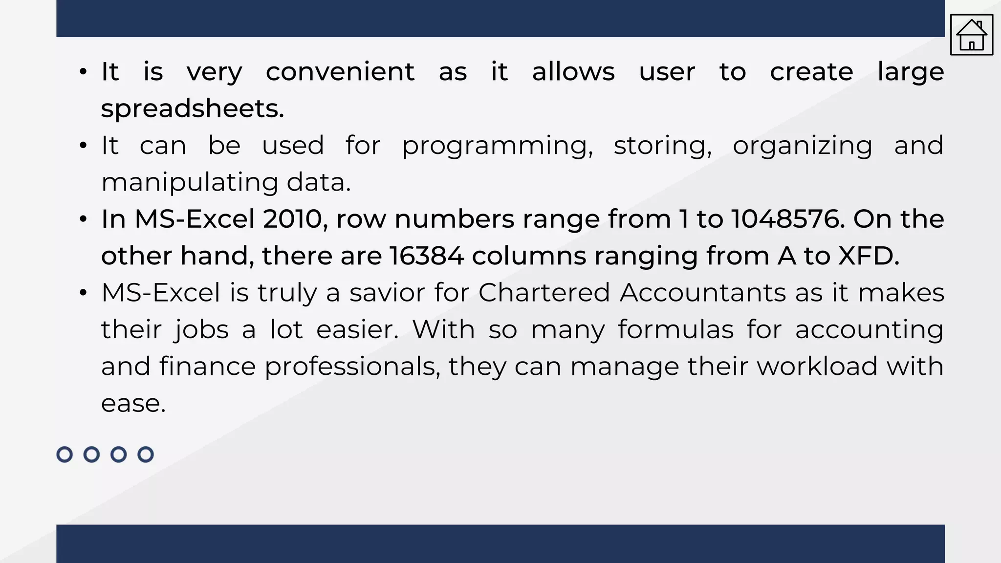Roll No. 26, 31 to 39 (G4) Use of MS-Excel in CA Profession (wecompress ...