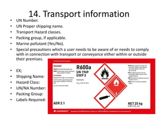 Material Safety Data Sheet A Guidelines for Chemical Study | PPT