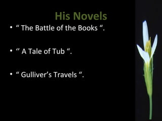 Roll no 2 jonathan swift. | PPT