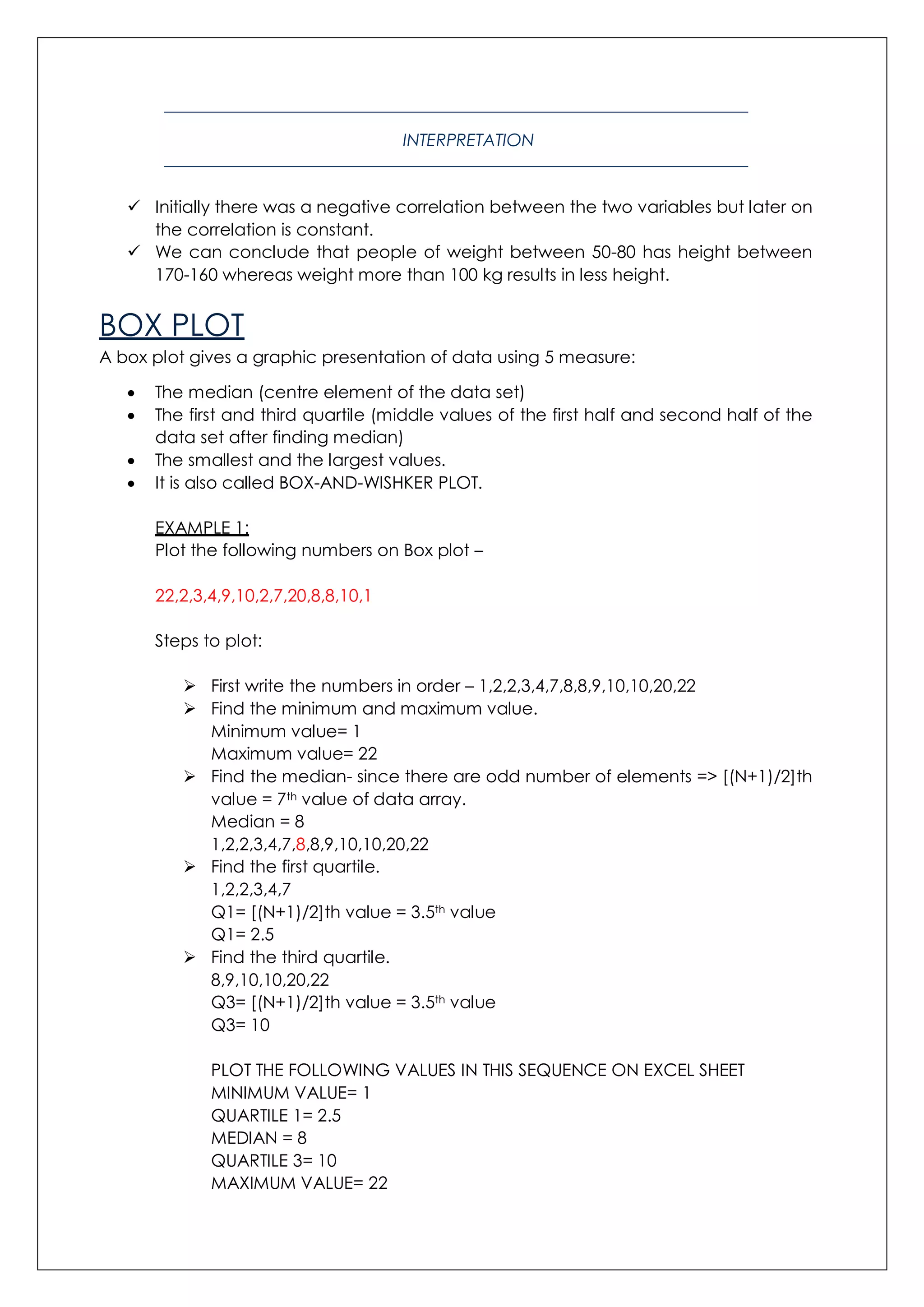 Diagrammatic and graphical representation of data | PDF