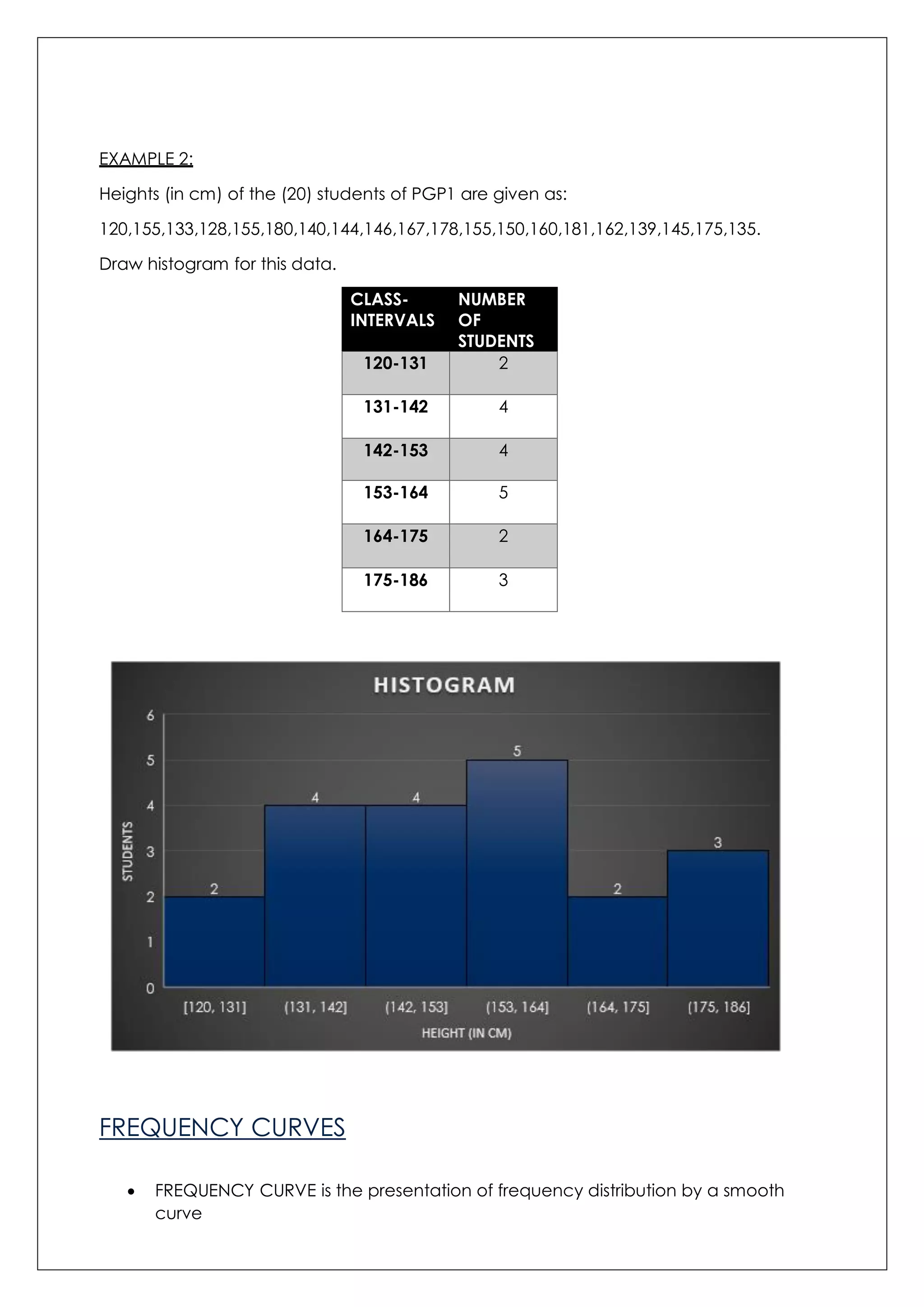 Diagrammatic and graphical representation of data | PDF