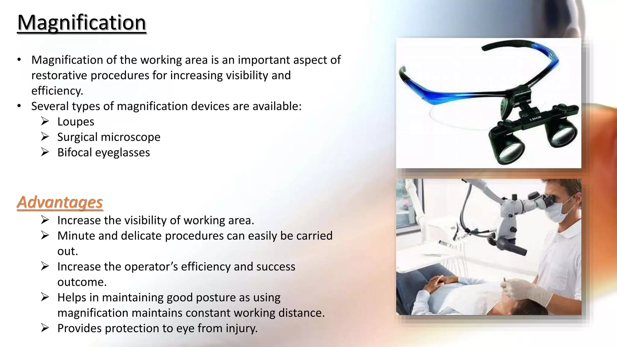 Dental chair, patient and operator position | PPTX