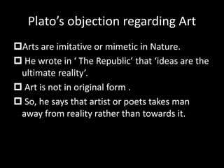 Roll no 9 art is an imitation | PPTX