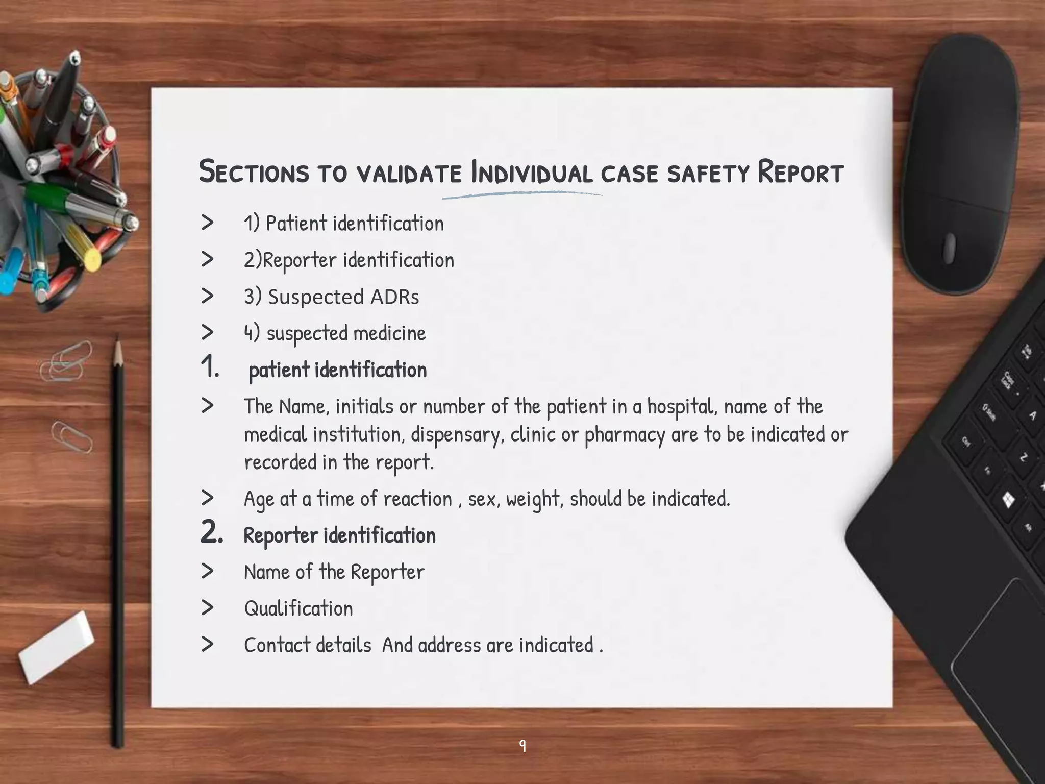 Detection and Reporting of Adverse Reaction | PPTX