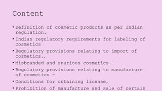 Demystifying Cosmetic Regulations Navigating the Indian Market’.pptx