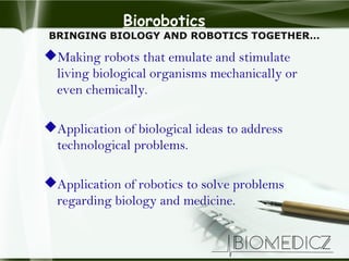 Disease Detection Using BioRobotics | PPT