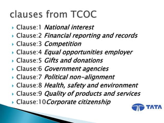 Roll no 11 tbem and tcoc | PPTX
