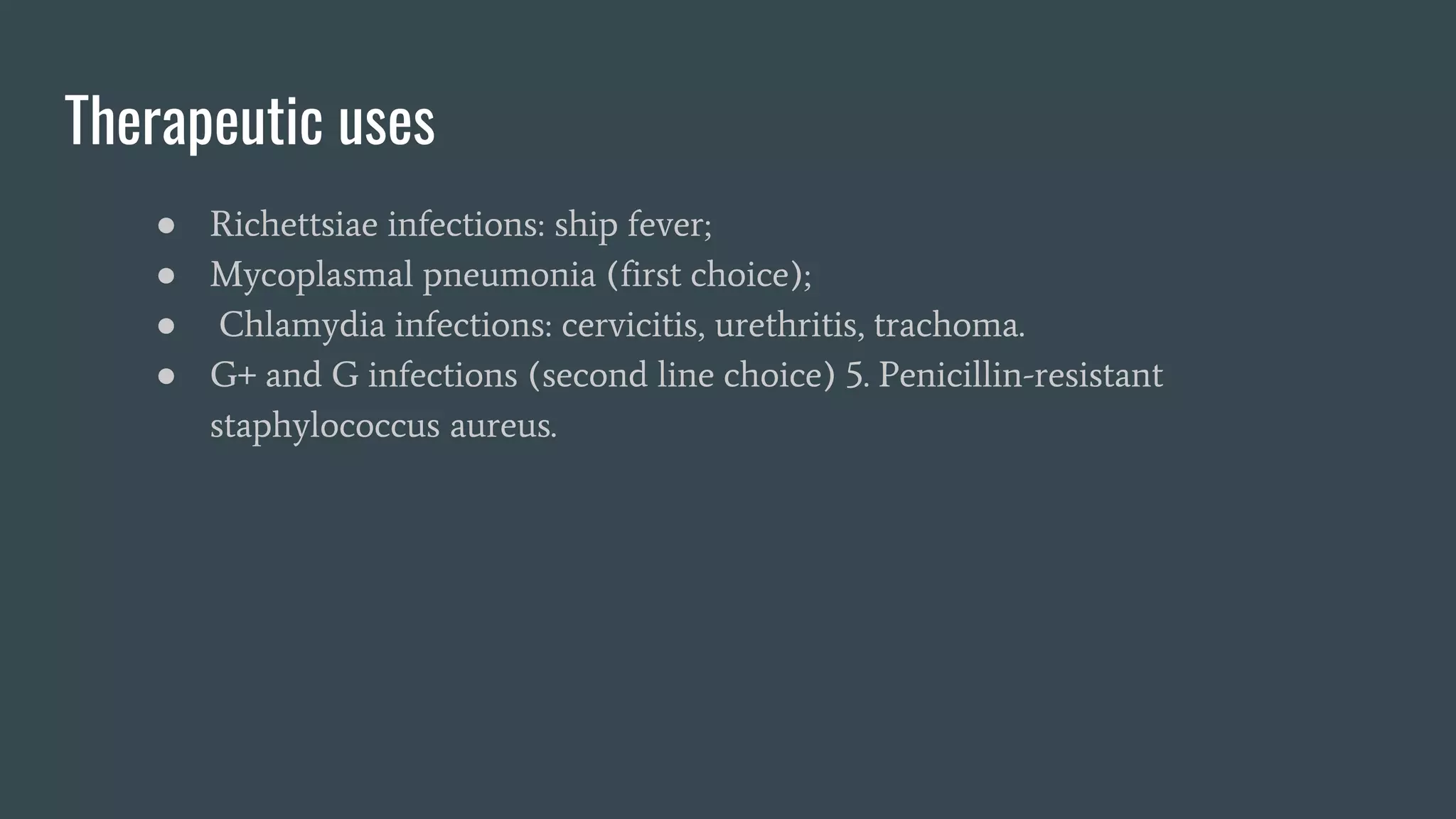 Broad spectrum antibiotics | PPT