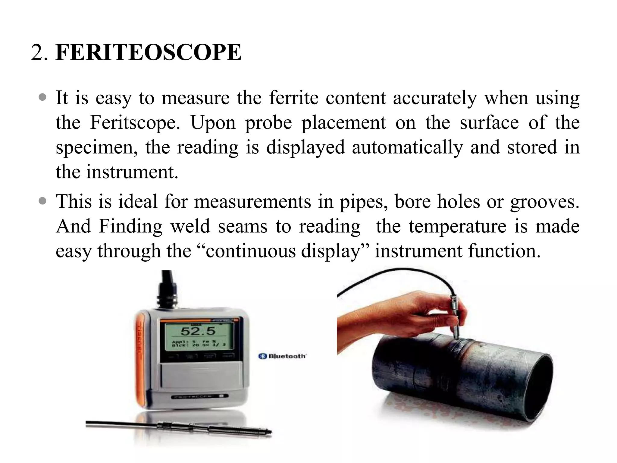 weld metal temperature measurement device ppt | PPTX