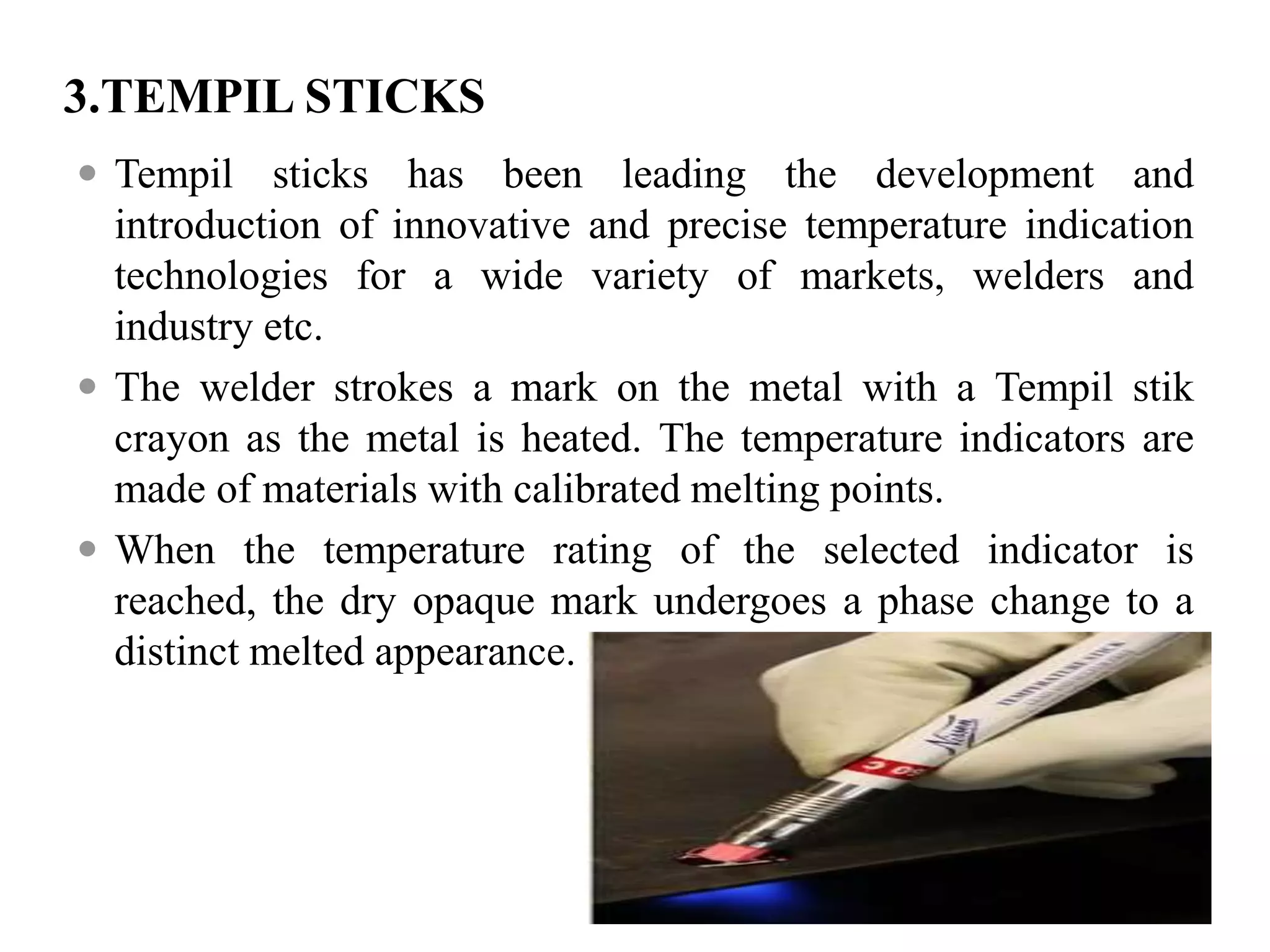 weld metal temperature measurement device ppt | PPTX