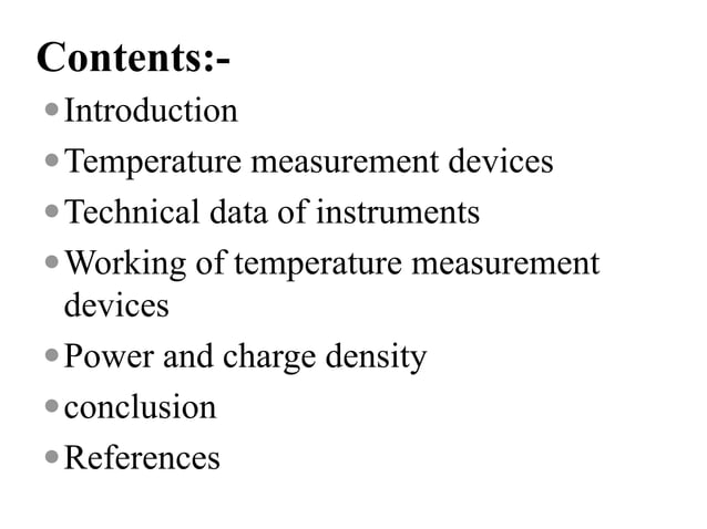 weld metal temperature measurement device ppt | PPTX