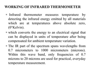 weld metal temperature measurement device ppt | PPTX