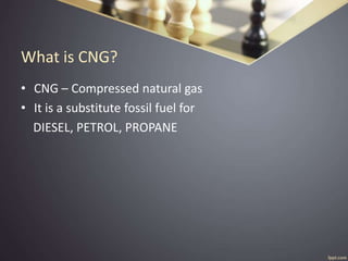 CNG Vehicles | PPTX