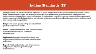 Study of various standards ( IS/IEC) Related | PPTX