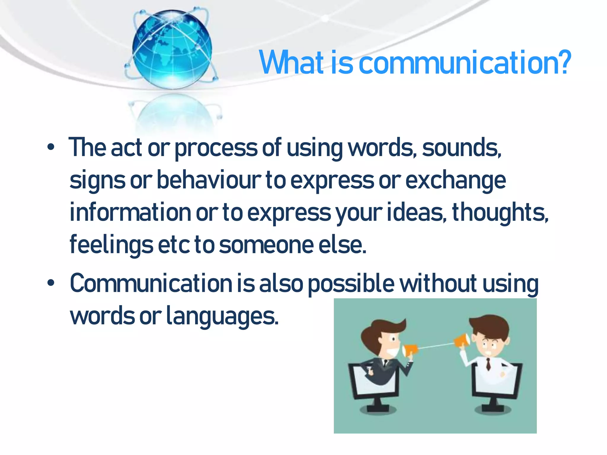 Need for effective communication | PPTX