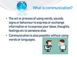 Need for effective communication | PPT