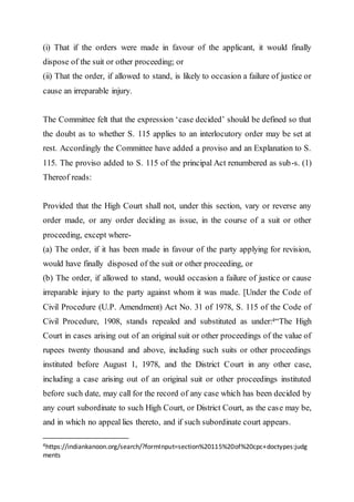 code of criminal procedure section 115 cpc revision | PDF | Free Download