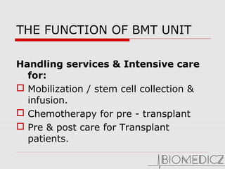 Bone Marrow Transplant in Oncology | PPT