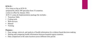 International Classification of Disease | PPTX