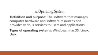 Operating system | PPT