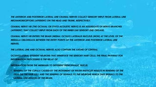 lateral line organ of scoliodon ppt presentation | PPTX