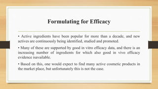 Science of Safety & Efficacy Developing Stable & Effective Cosmetics.pptx