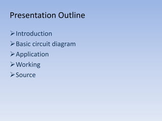 battery charging circuits | PPTX