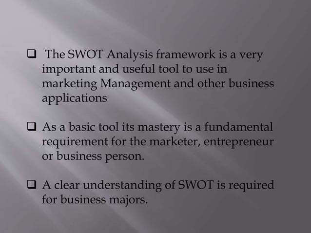 SWOT ANALYSIS OF IPHONE | PPT