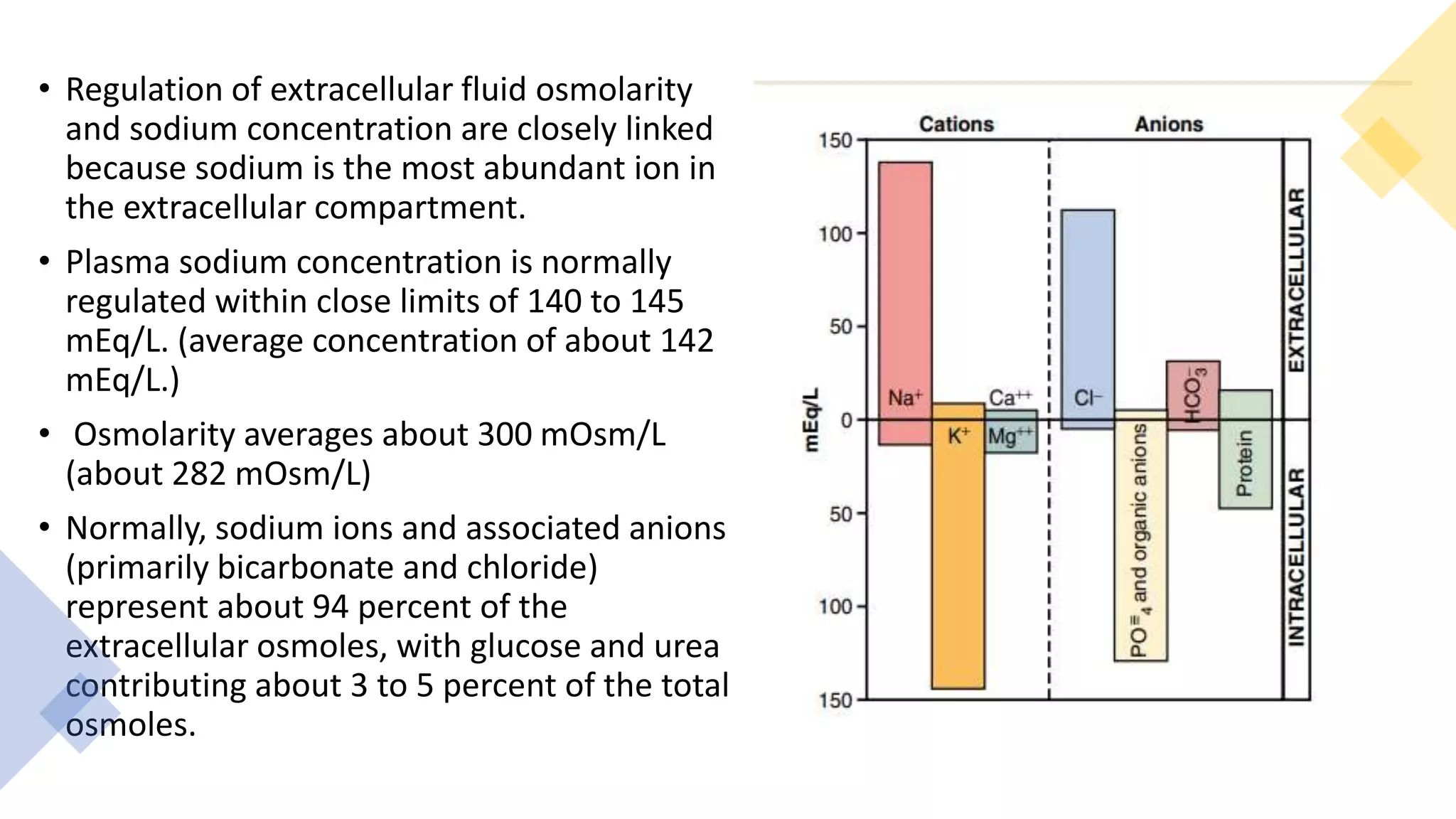 REGULATION OF EXTRACELLULAR FLUID OSMOLARITY BY KIDNEY | PPTX