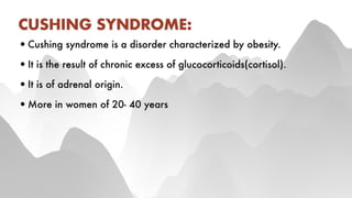 CUSHING SYNDROME | PPT