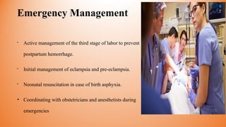 Roll of nurse midwifery in obstetrical care.ppt