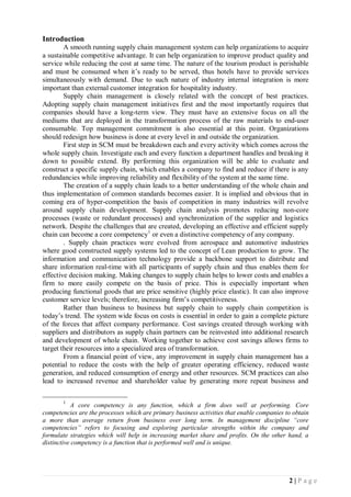 Roll of scm in a hotel | PDF