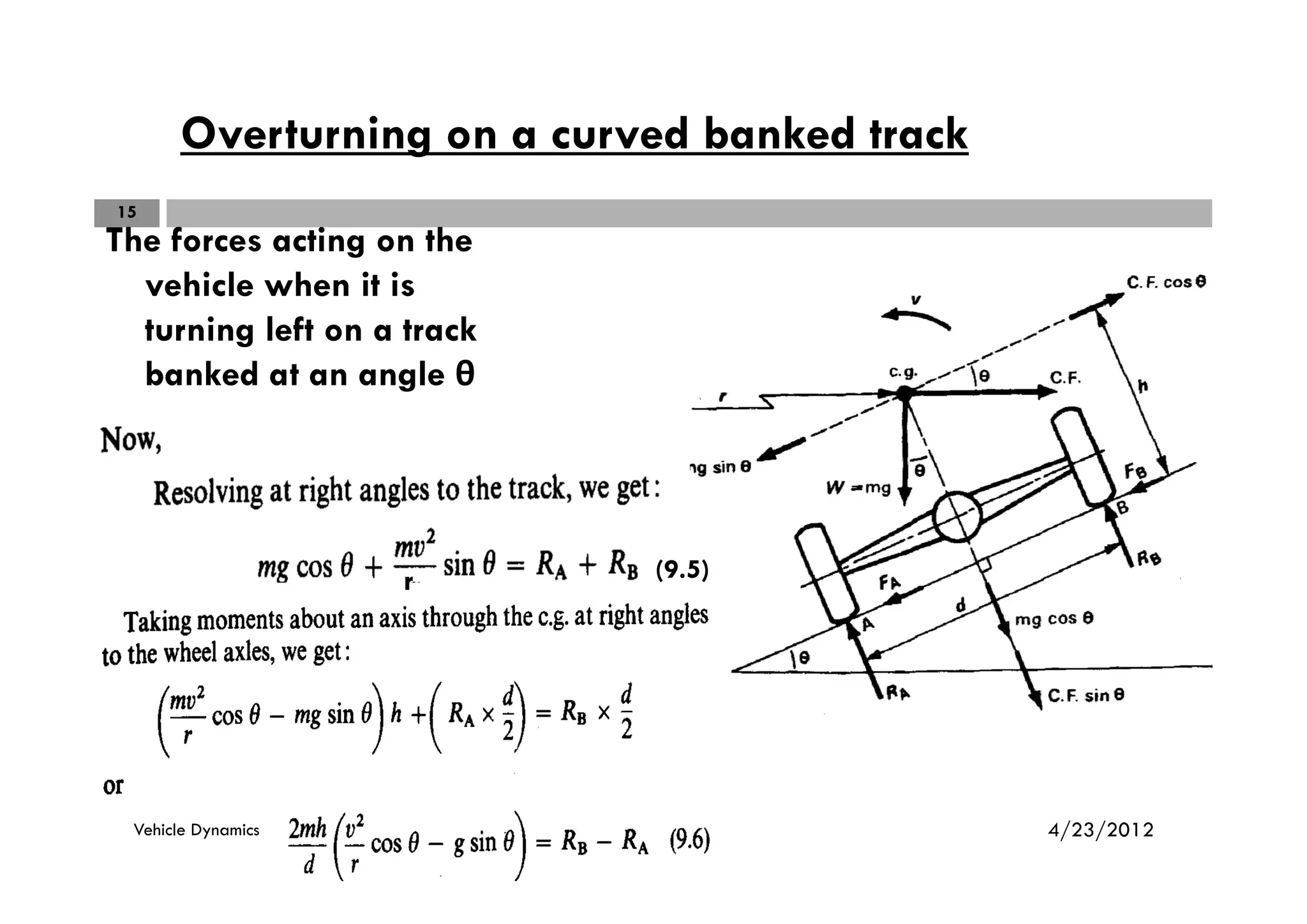 VEHICLE ROLLOVER ANALYSIS | PDF