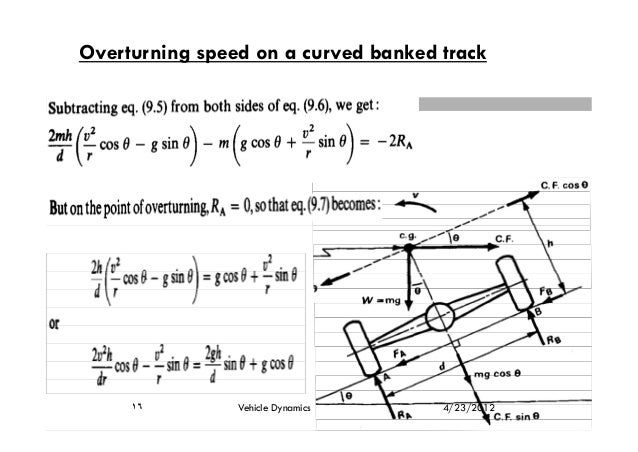 VEHICLE ROLLOVER ANALYSIS