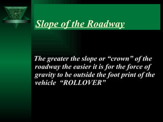 Roll Over Power Point Advanced Edu Safety Gew 6 10 09 | PPT