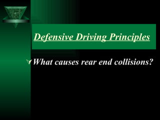 Roll Over Power Point Advanced Edu Safety Gew 6 10 09 | PPT