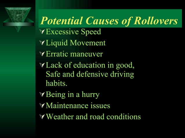 Roll Over Power Point Advanced Edu Safety Gew 6 10 09 | PPT