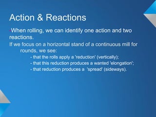 Roll pass design in continuous bar mills | PDF