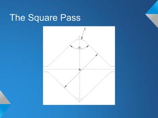 Roll pass design in continuous bar mills | PDF