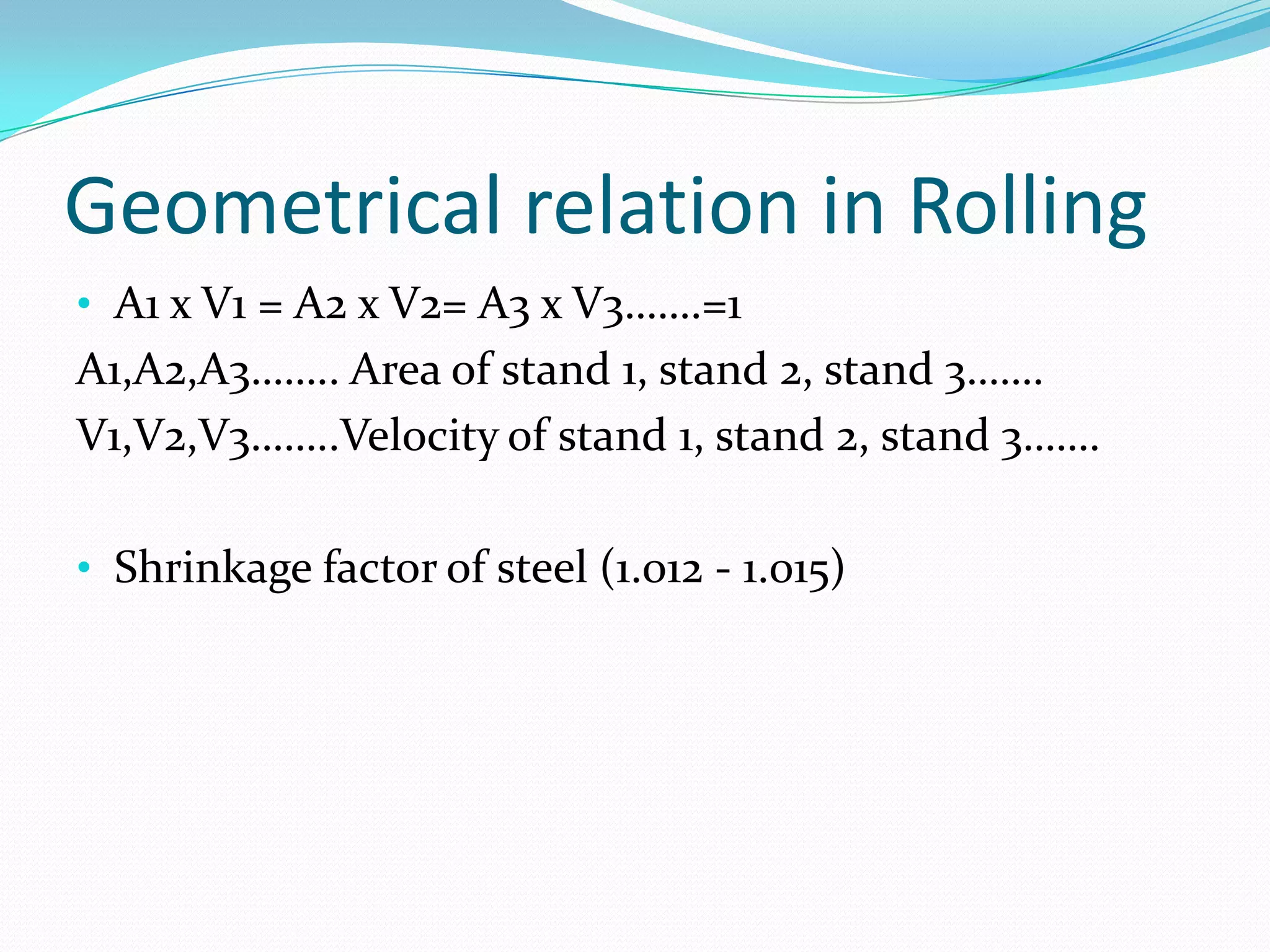 Roll pass design in continuous bar mills | PDF
