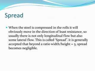 Roll pass design in continuous bar mills | PDF