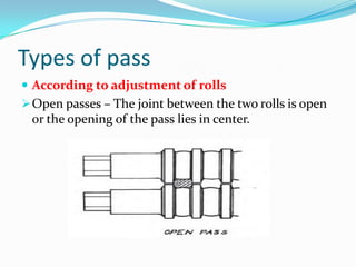 Roll pass design in continuous bar mills | PDF