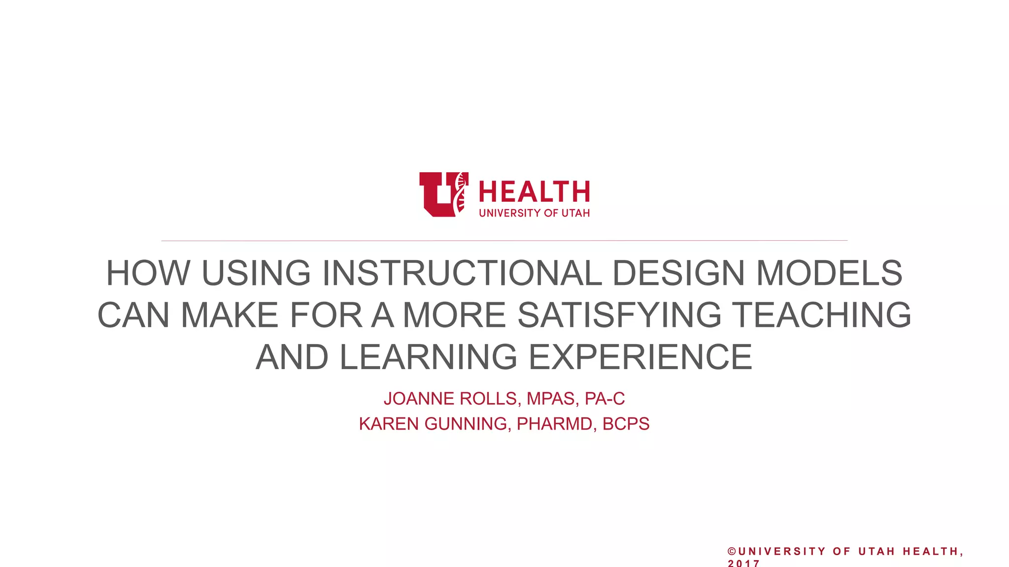How Using Instructional Design Models Can Make For A More Satisfying Teaching And Learning
