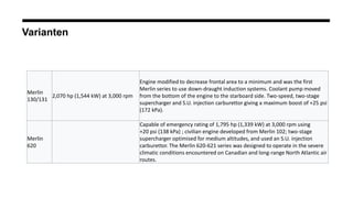 Rolls royce merlin motor | PPTX