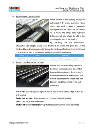 Rolls introduction -sinom | PDF