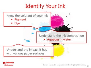 Conducting a Web Inkjet Substrate Trial | PPT