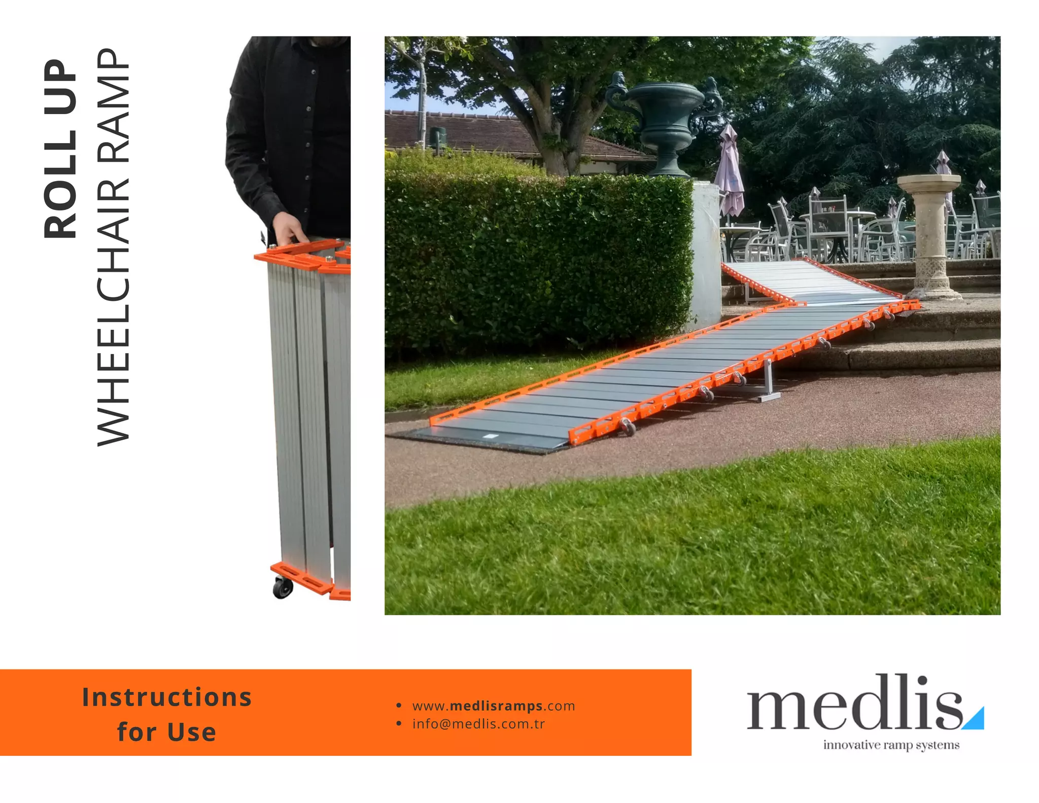 Portable Roll Up Wheelchair Ramp User Manual | PPT