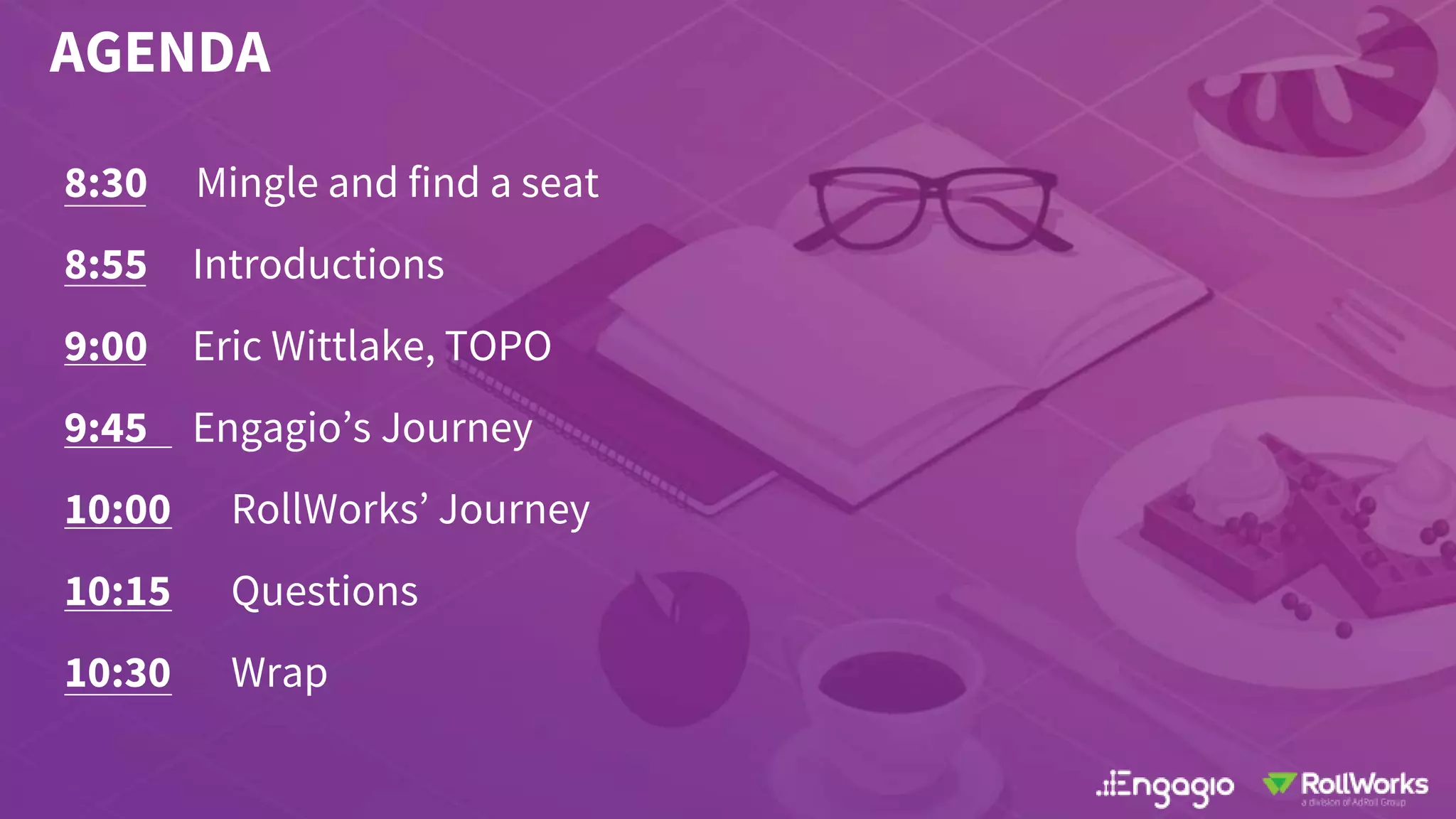 Engagio + RollWorks ABM Roadshow | PDF | Events