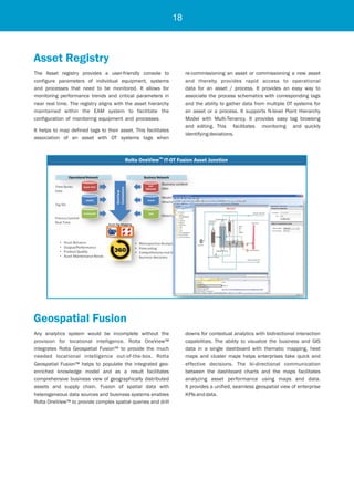Rolta OneView 6.0 for Chemicals - Driving Operational Excellence | PDF